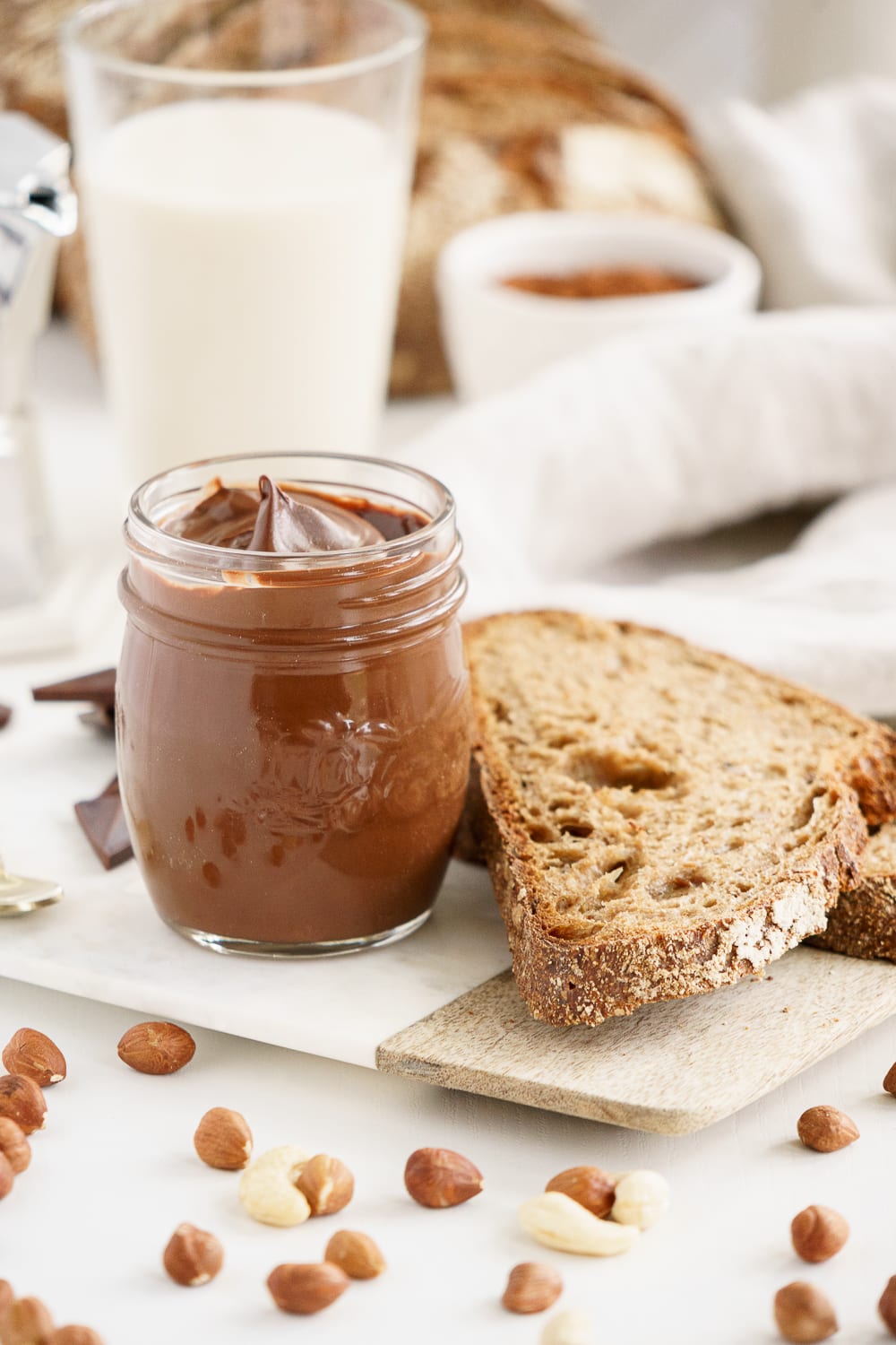 Healthy Vegan Nutella - Gathering Dreams
