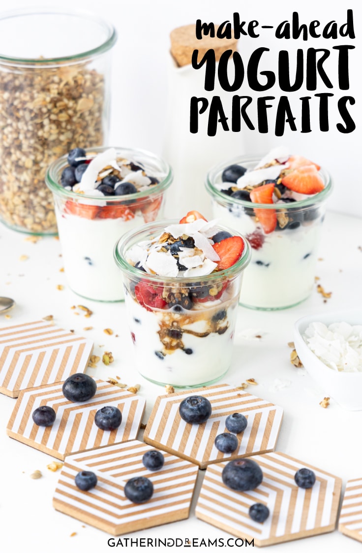 Fruit And Yogurt Parfaits (Perfect To Make-Ahead)