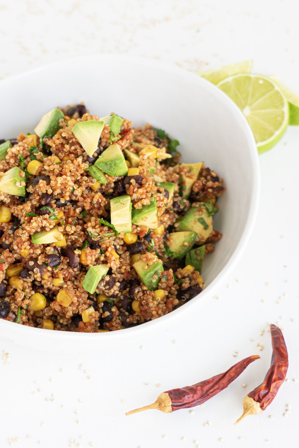 One-Pan Mexican Quinoa (Vegan, Gluten-Free) - Gathering Dreams