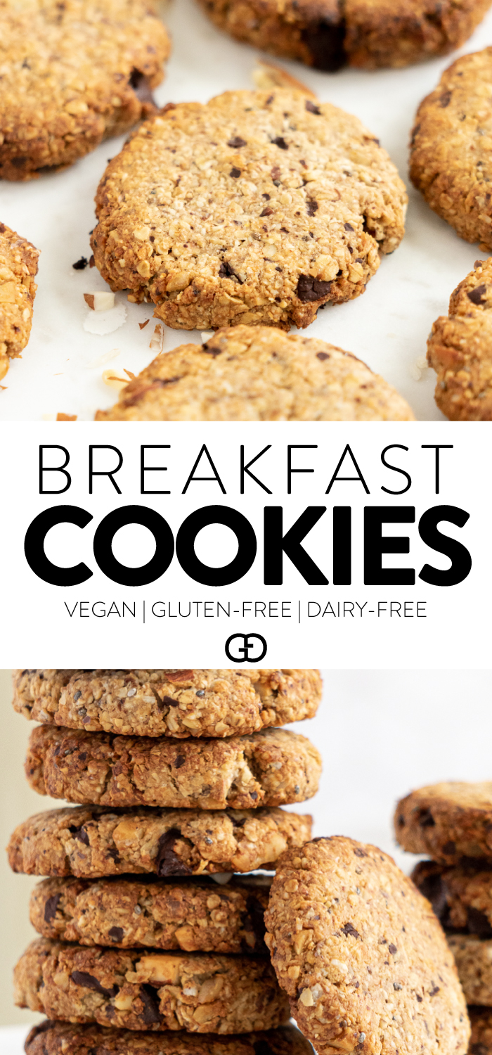 The Best Healthy Breakfast Cookies - Gathering Dreams