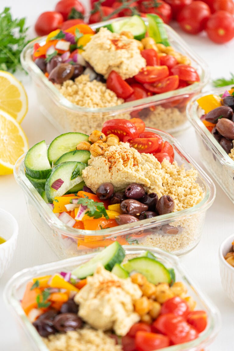 Mediterranean Lunch Box (Perfect For Meal Prep) - Gathering Dreams