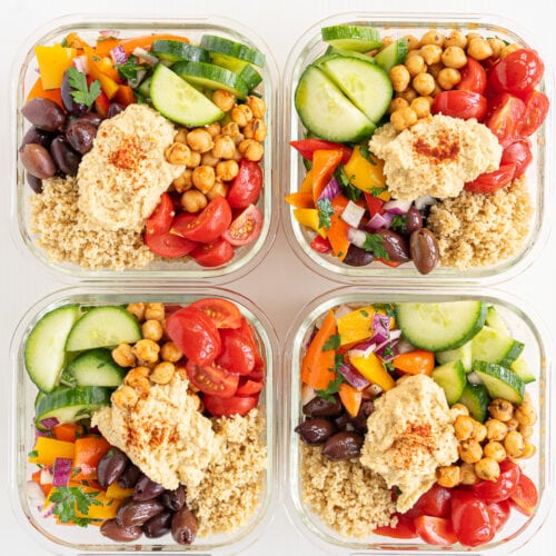 Mediterranean Lunch Box Meal Prep