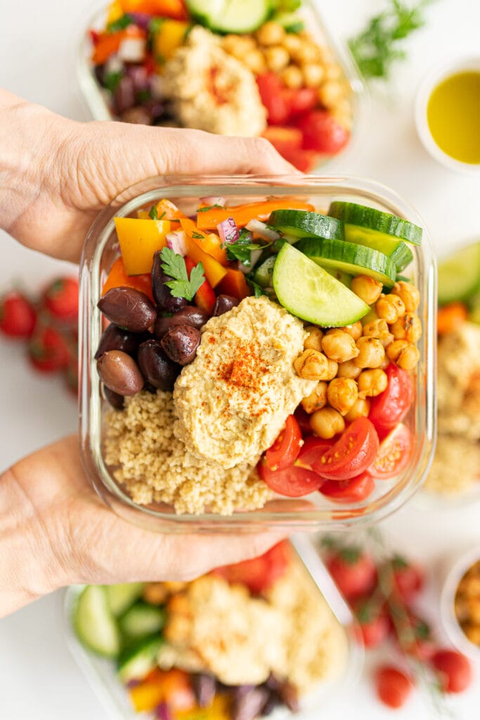 Mediterranean Lunch Box (Perfect For Meal Prep) - Gathering Dreams
