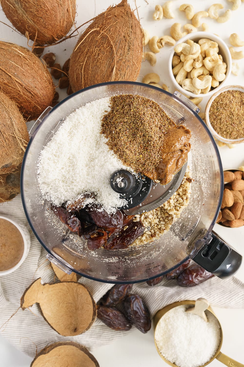 Coconut Date Bars (No-Bake) - Gathering Dreams