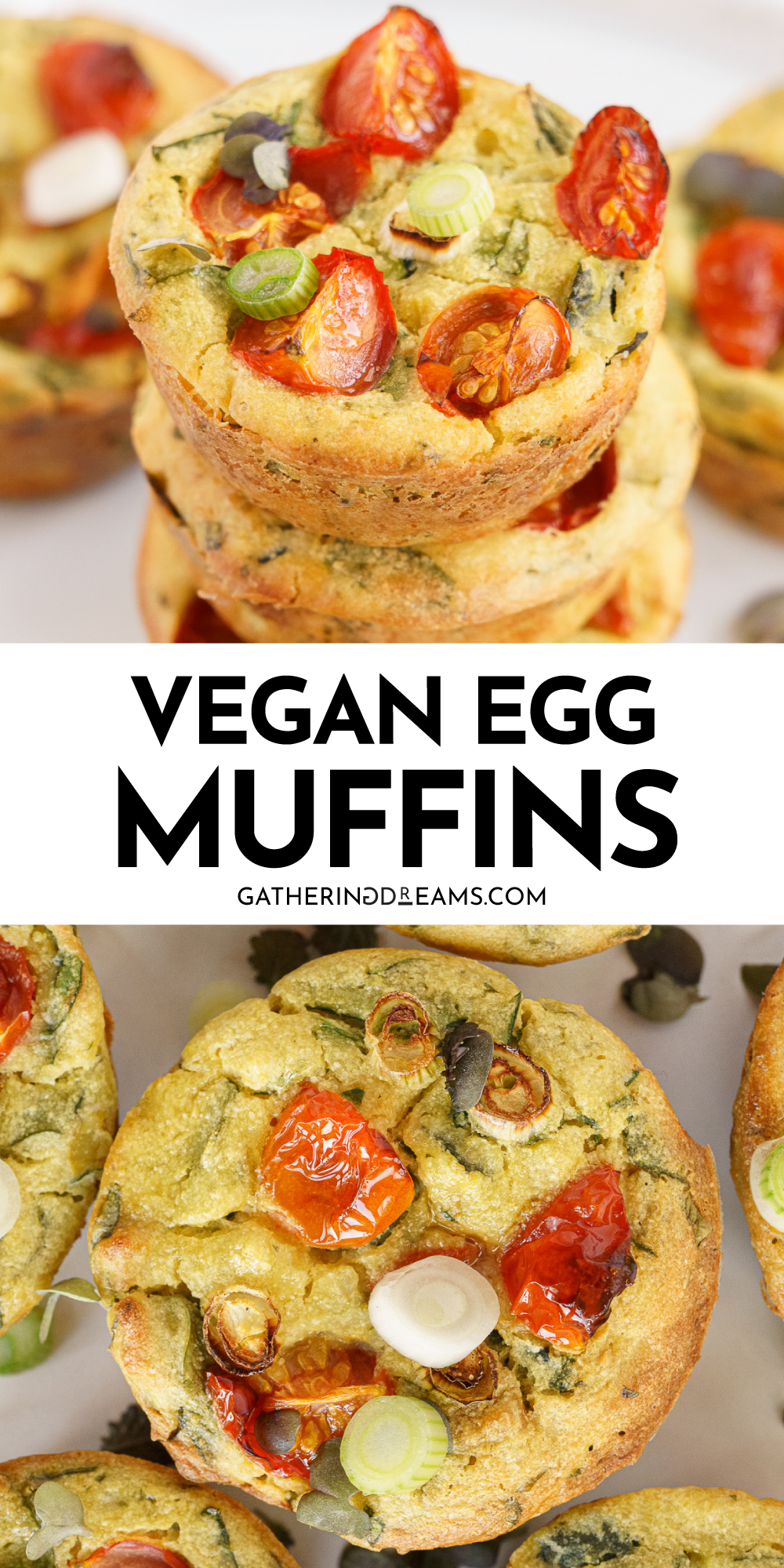 Vegan Egg Muffins - Gathering Dreams