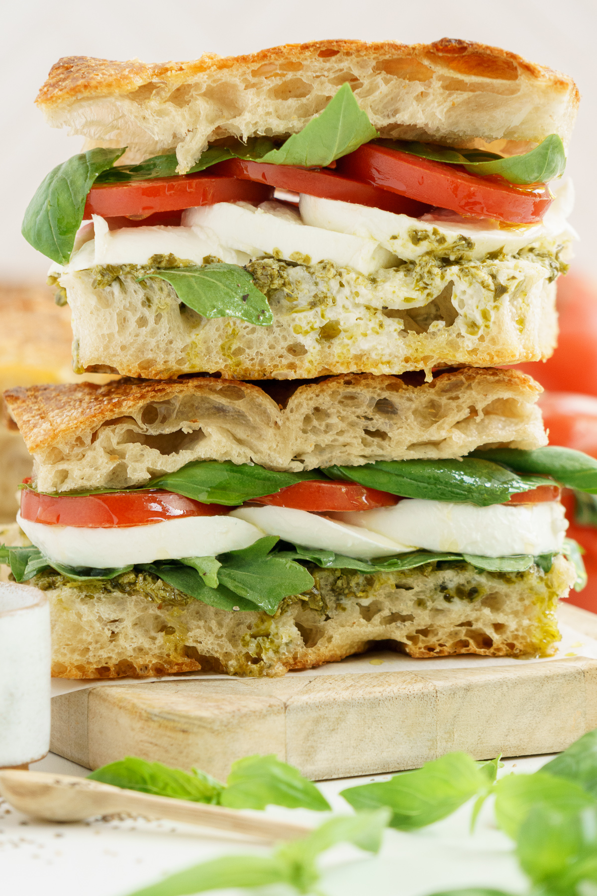 Caprese Sandwich - Gathering Dreams