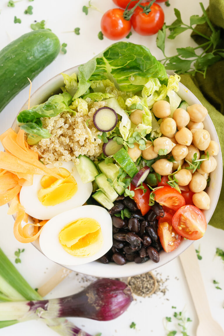 Protein Salad (Meal Prep) - Gathering Dreams