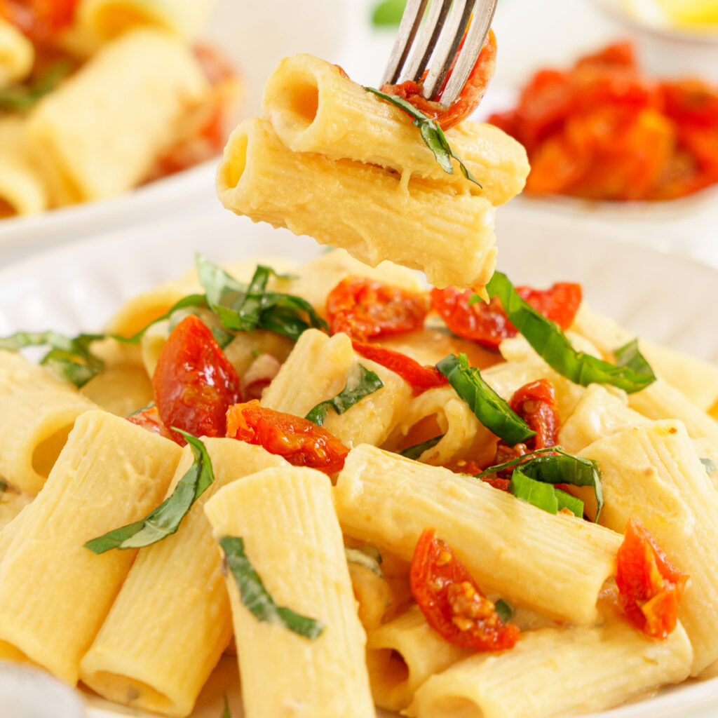 Hummus Pasta - Gathering Dreams