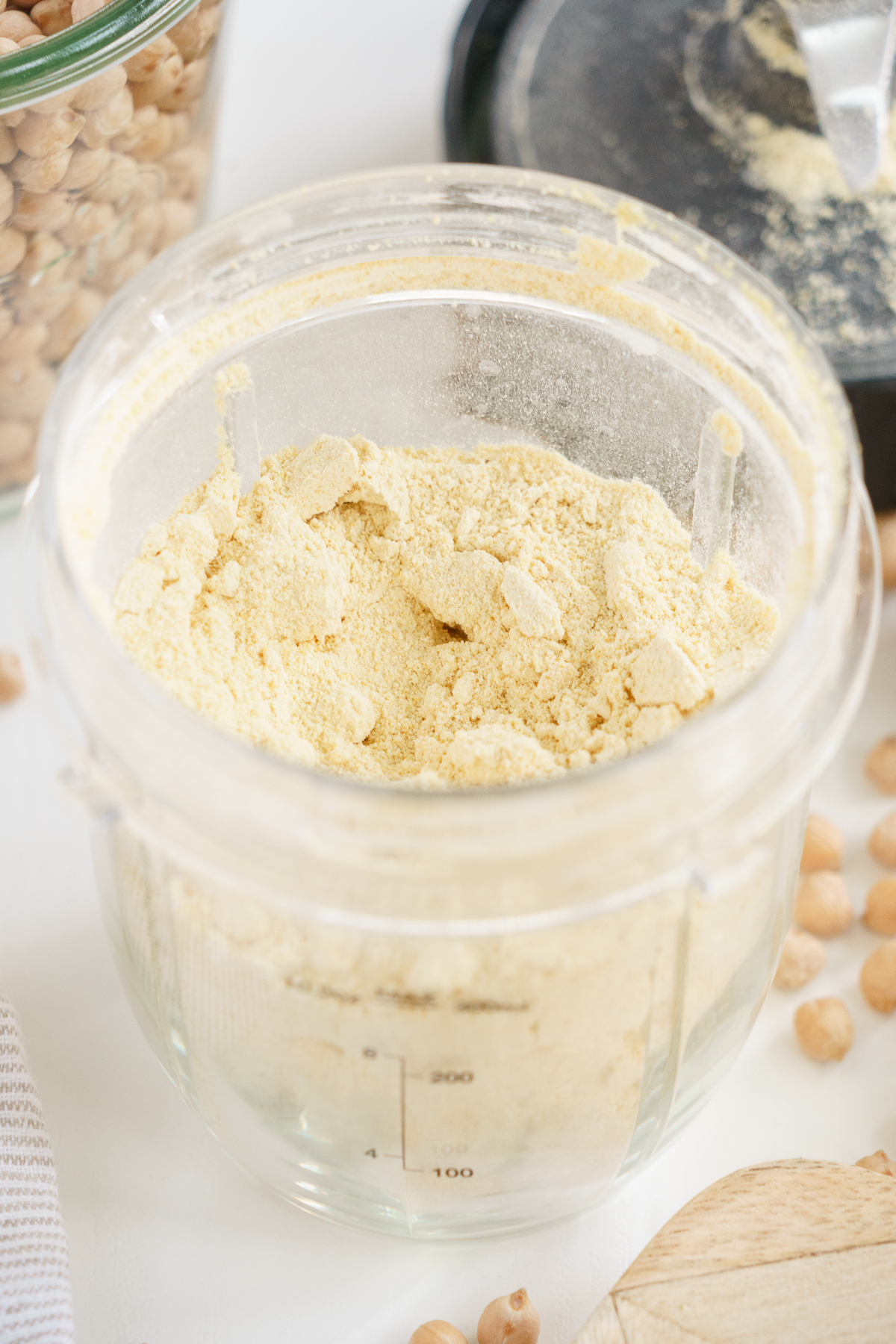 How to Make Chickpea Flour - Gathering Dreams