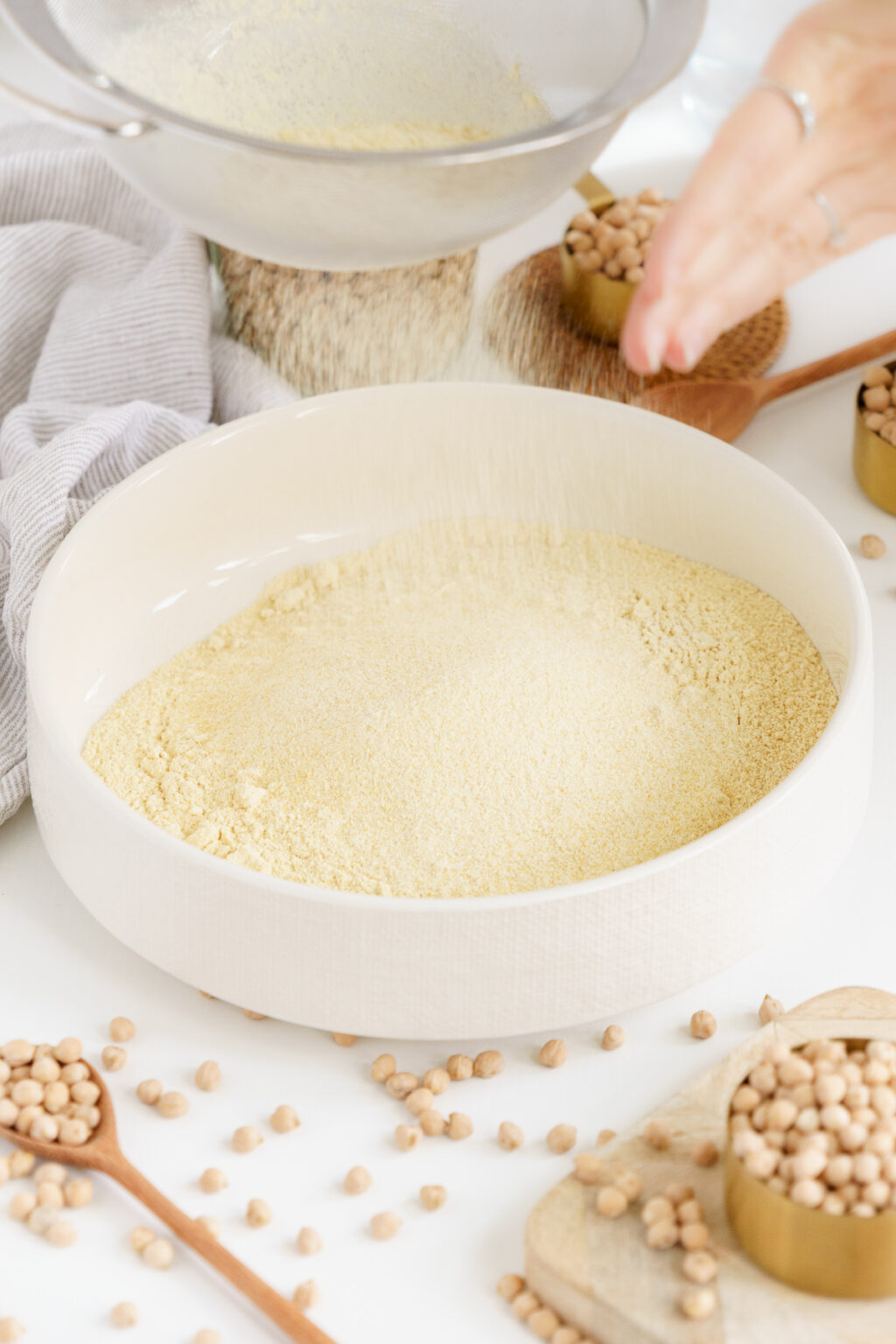 How to Make Chickpea Flour - Gathering Dreams