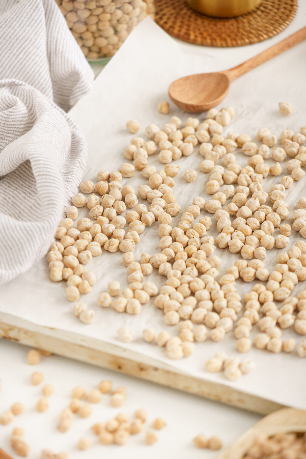 How to Make Chickpea Flour - Gathering Dreams