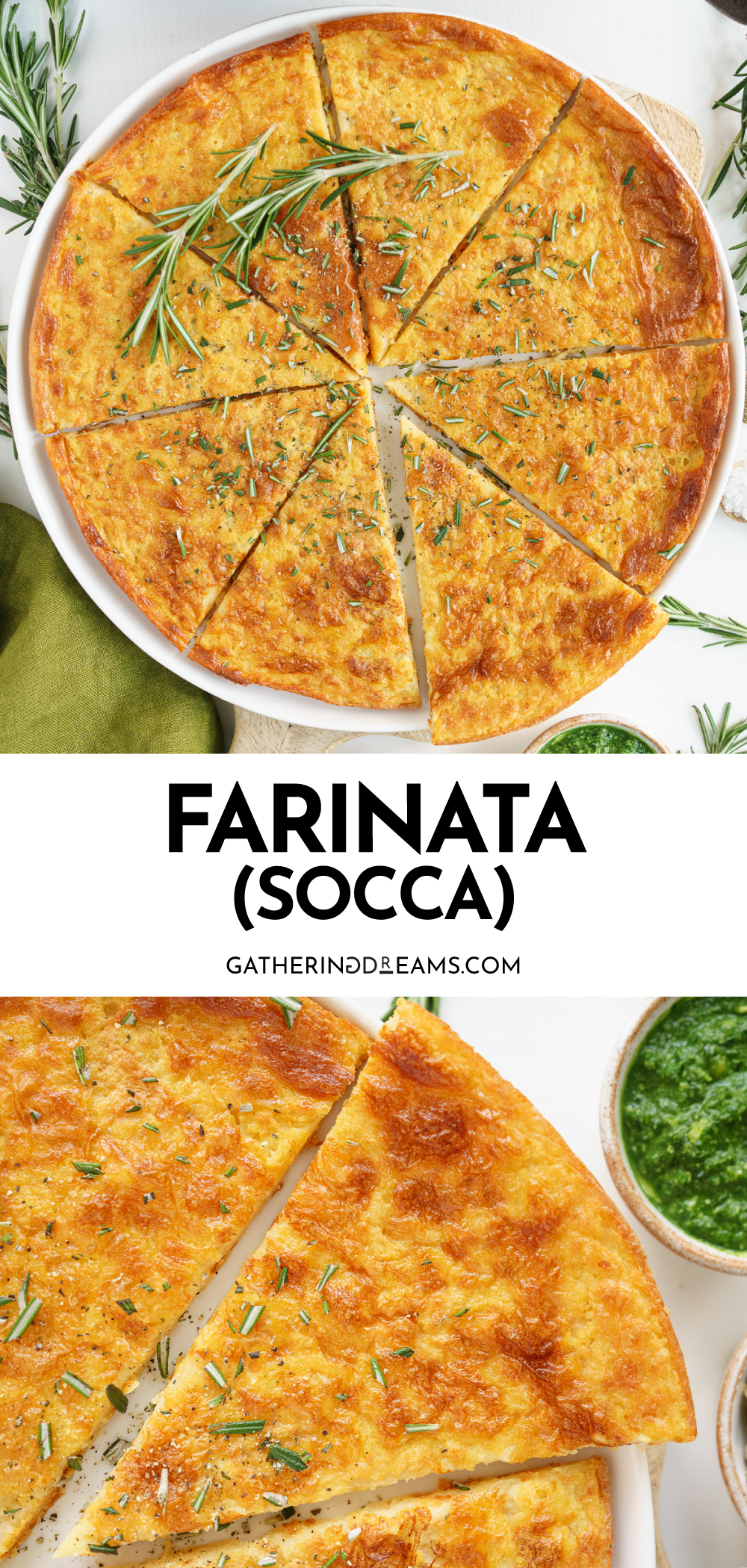 Farinata (Socca) - Gathering Dreams