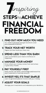 How To Reach Financial Freedom in 7 Easy Steps