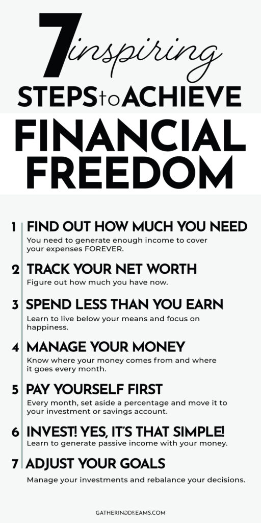 How To Reach Financial Freedom in 7 Easy Steps
