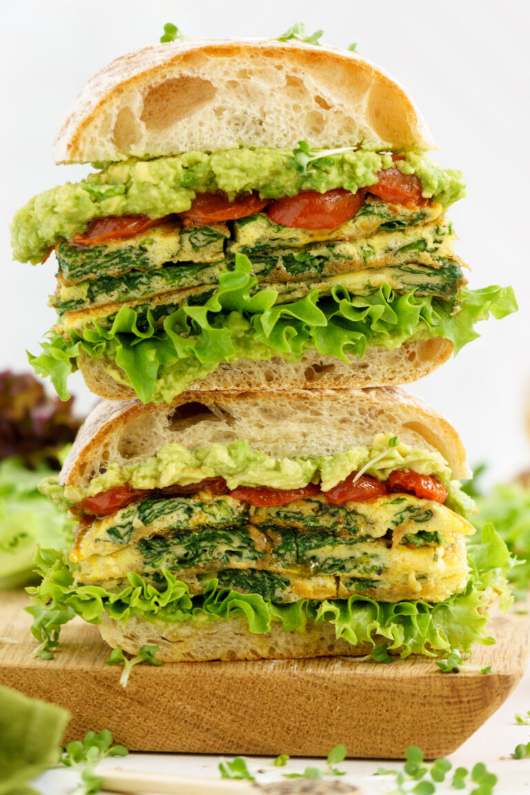 Breakfast Frittata Sandwich - Gathering Dreams
