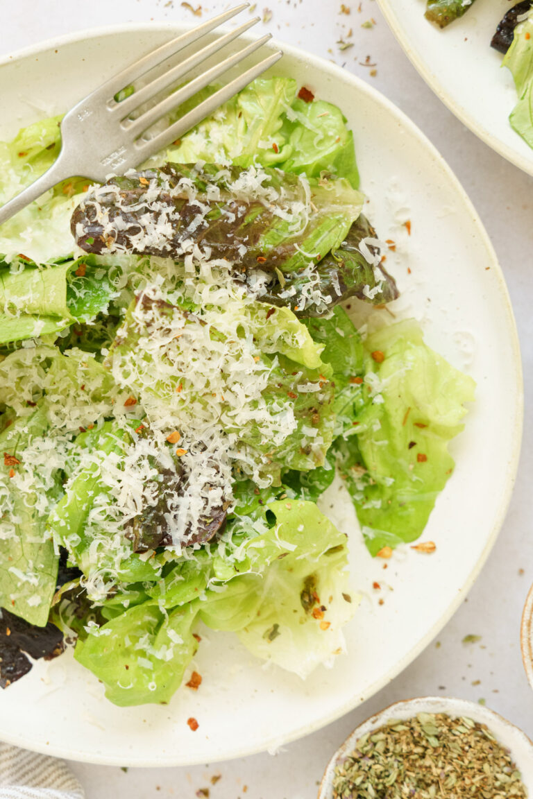 Simple Lettuce Salad Recipe (That Tastes Amazing) - Gathering Dreams