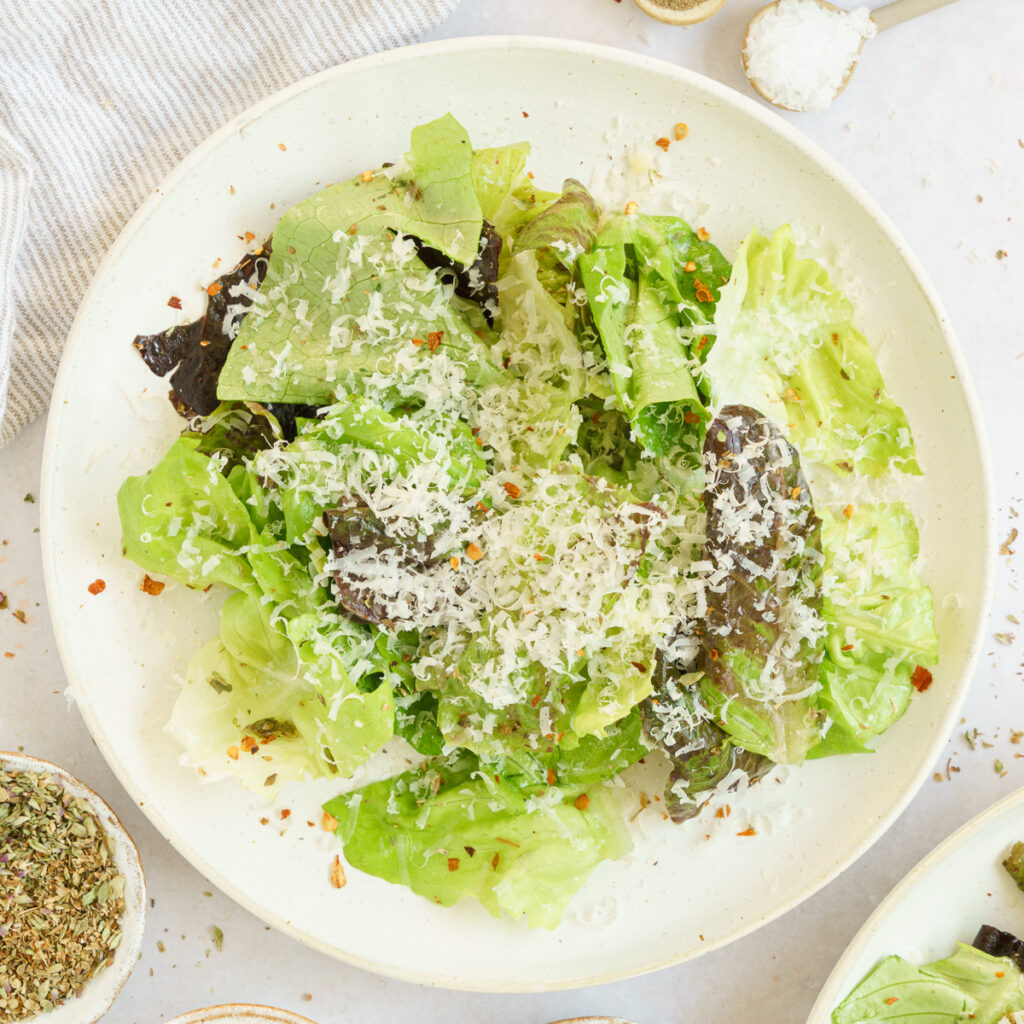 Simple Lettuce Salad Recipe (That Tastes Amazing) - Gathering Dreams