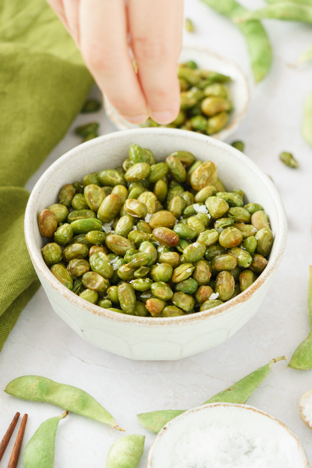 Roasted Edamame - Gathering Dreams