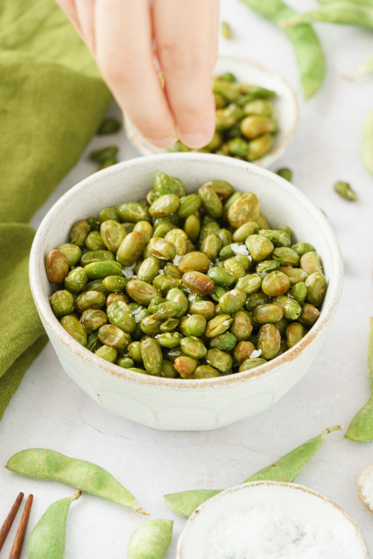 Roasted Edamame - Gathering Dreams