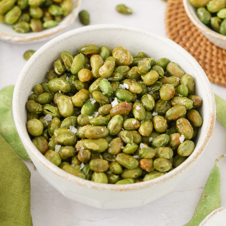 Roasted Edamame - Gathering Dreams