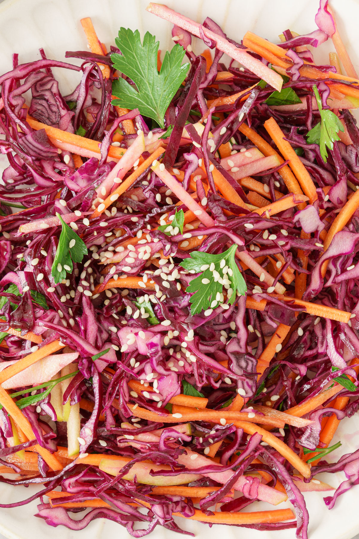 Red Cabbage Salad - Gathering Dreams