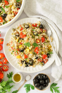 Cold Rice Salad (Italian Style) - Gathering Dreams