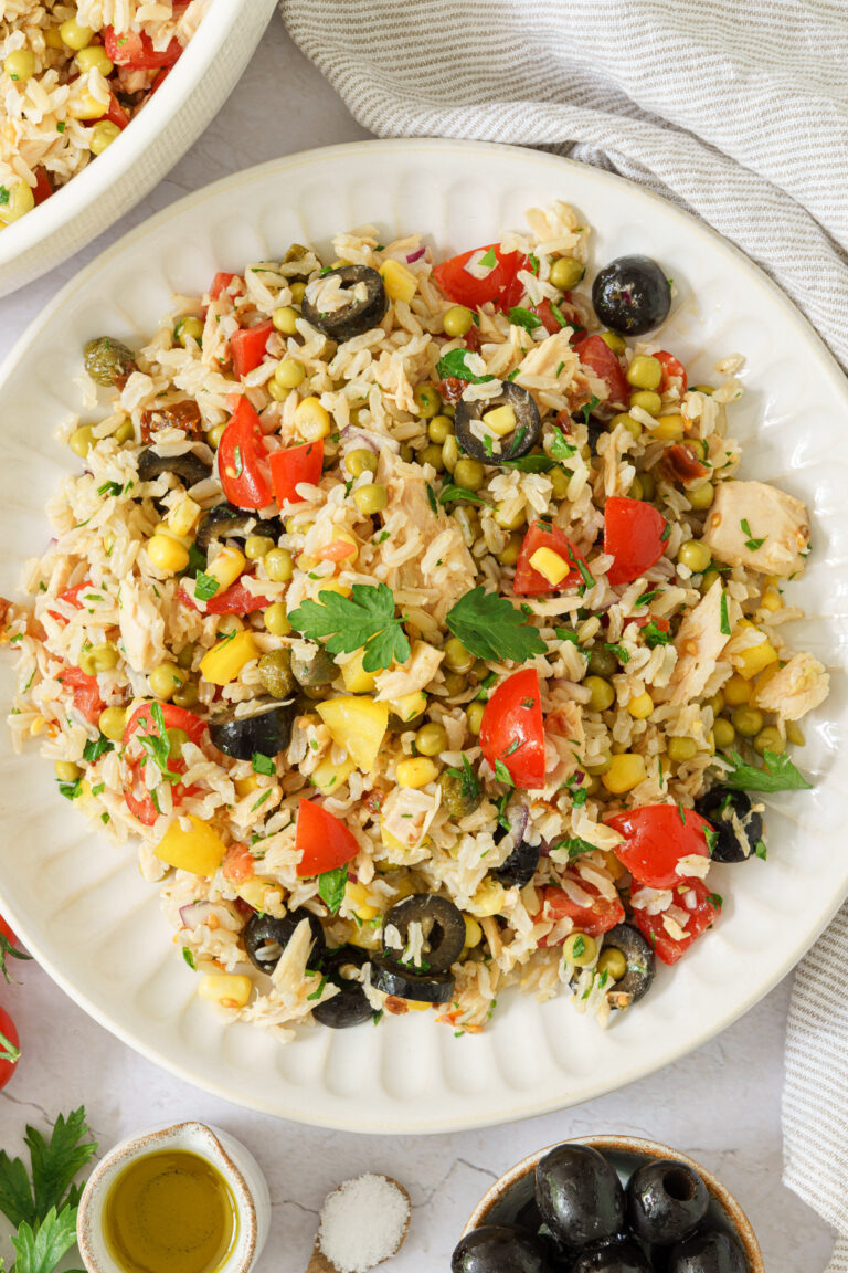 Cold Rice Salad (Italian Style) - Gathering Dreams