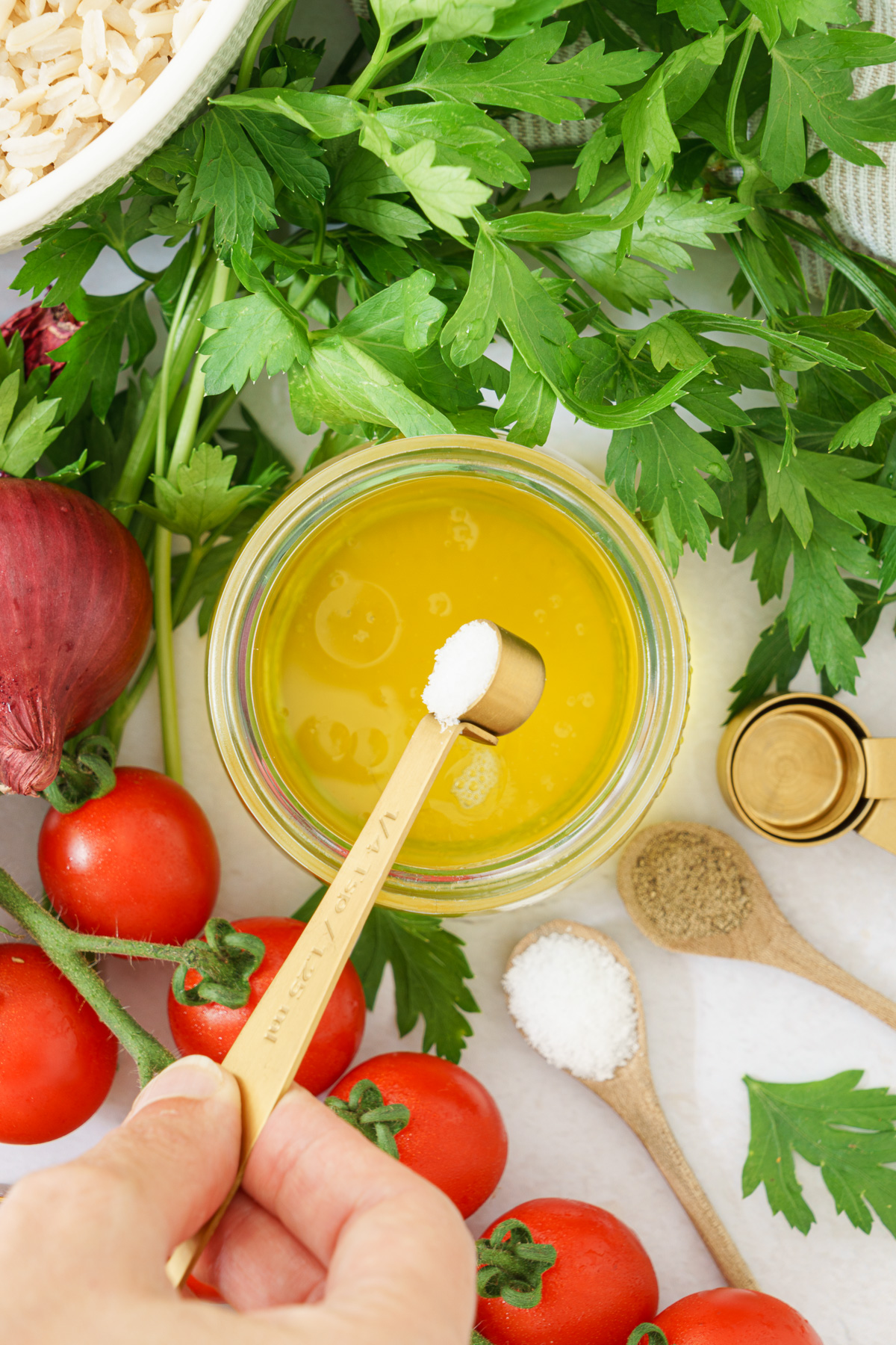 Cold Rice Salad (Italian Style) - Gathering Dreams