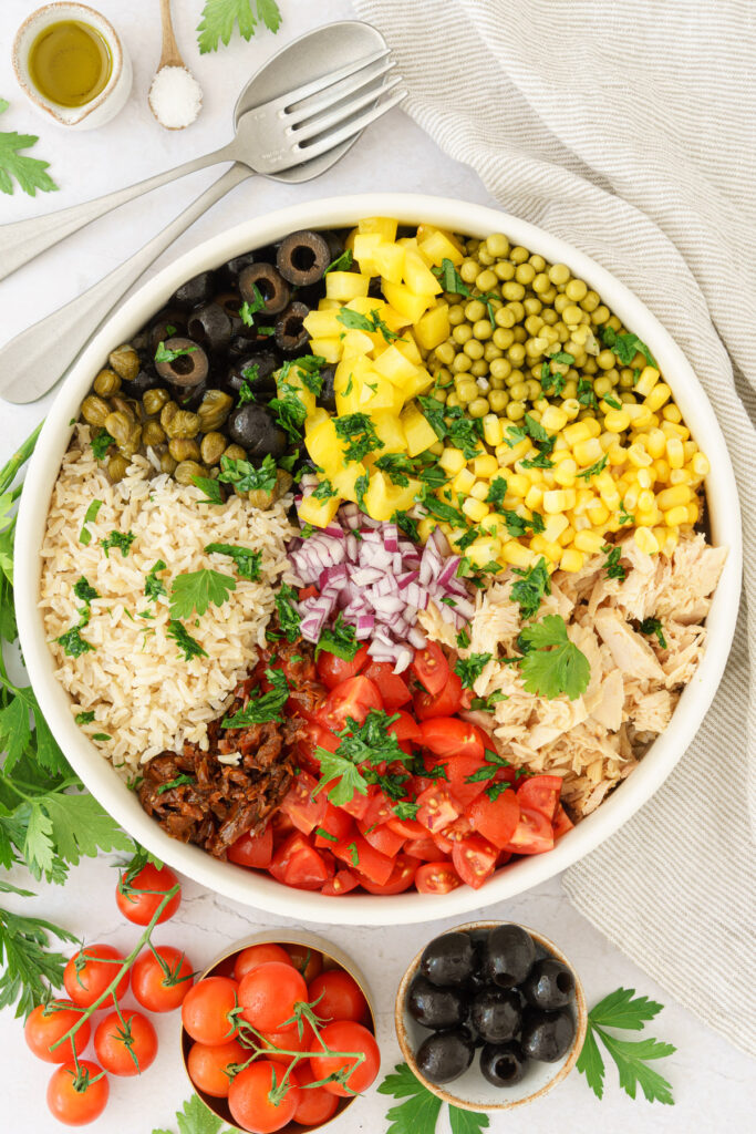 Cold Rice Salad (Italian Style) - Gathering Dreams