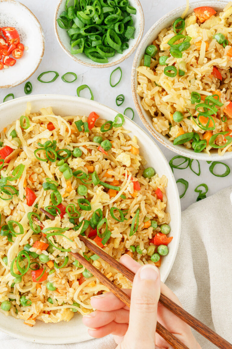 Healthy Fried Rice - Gathering Dreams