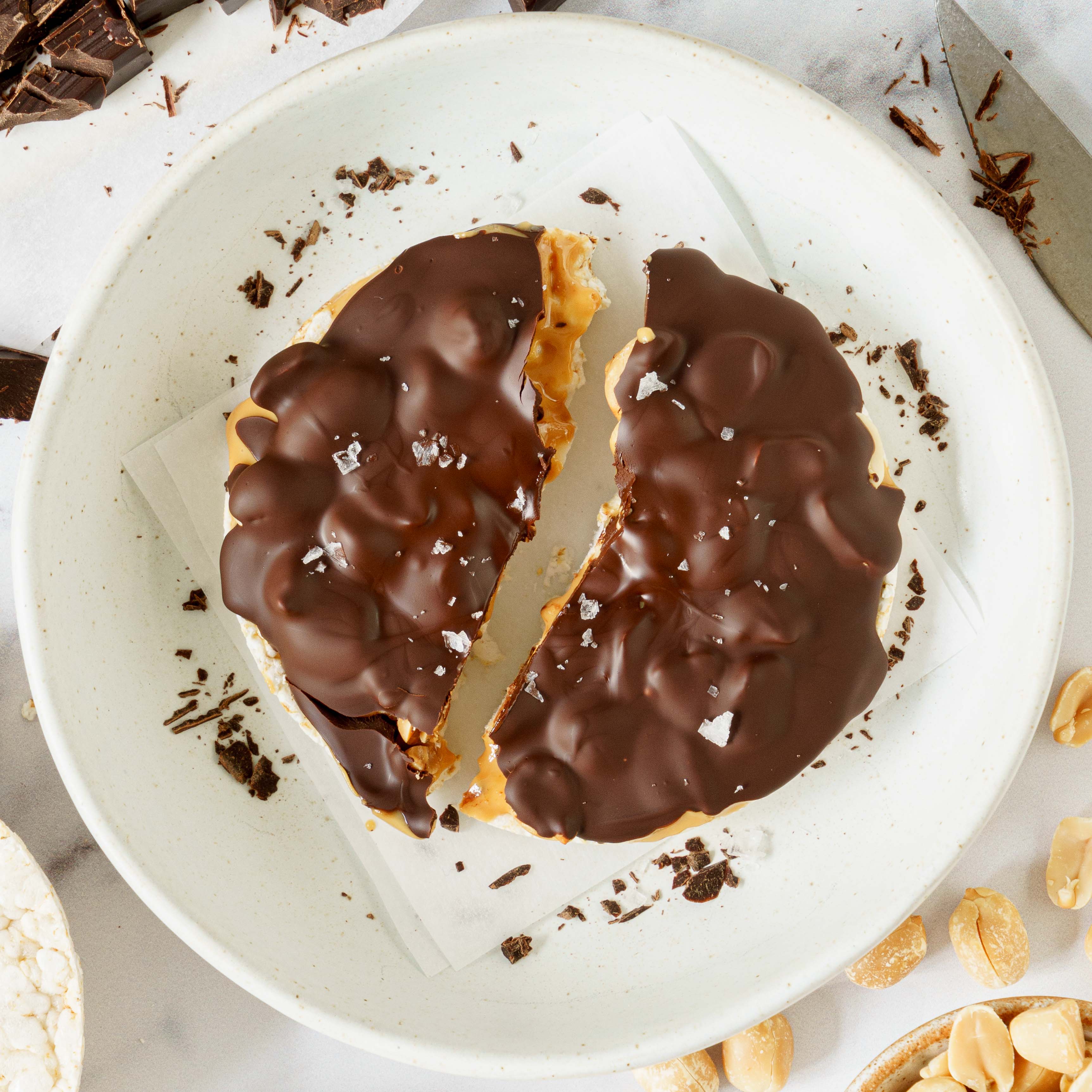 Peanut Butter Rice Cake - Gathering Dreams