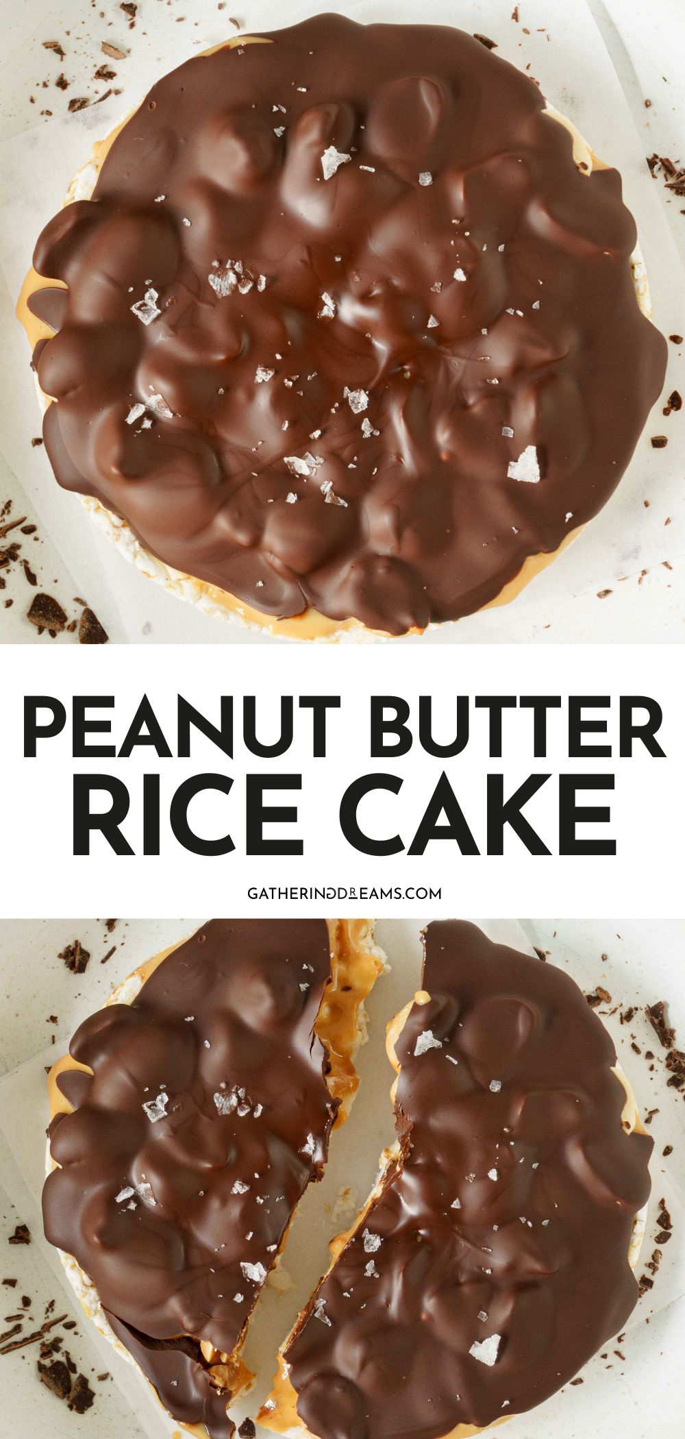 Peanut Butter Rice Cake - Gathering Dreams