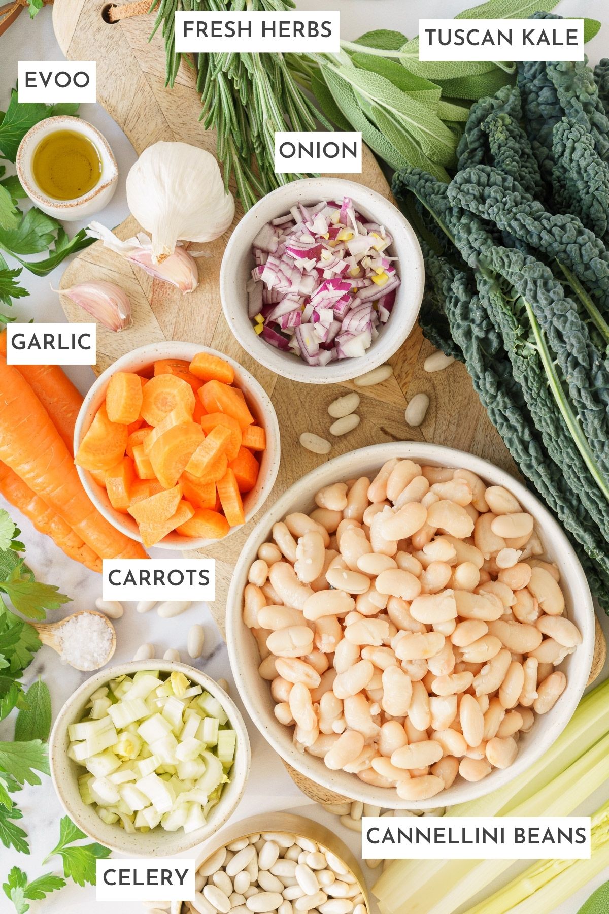 Tuscan White Bean Soup - Gathering Dreams