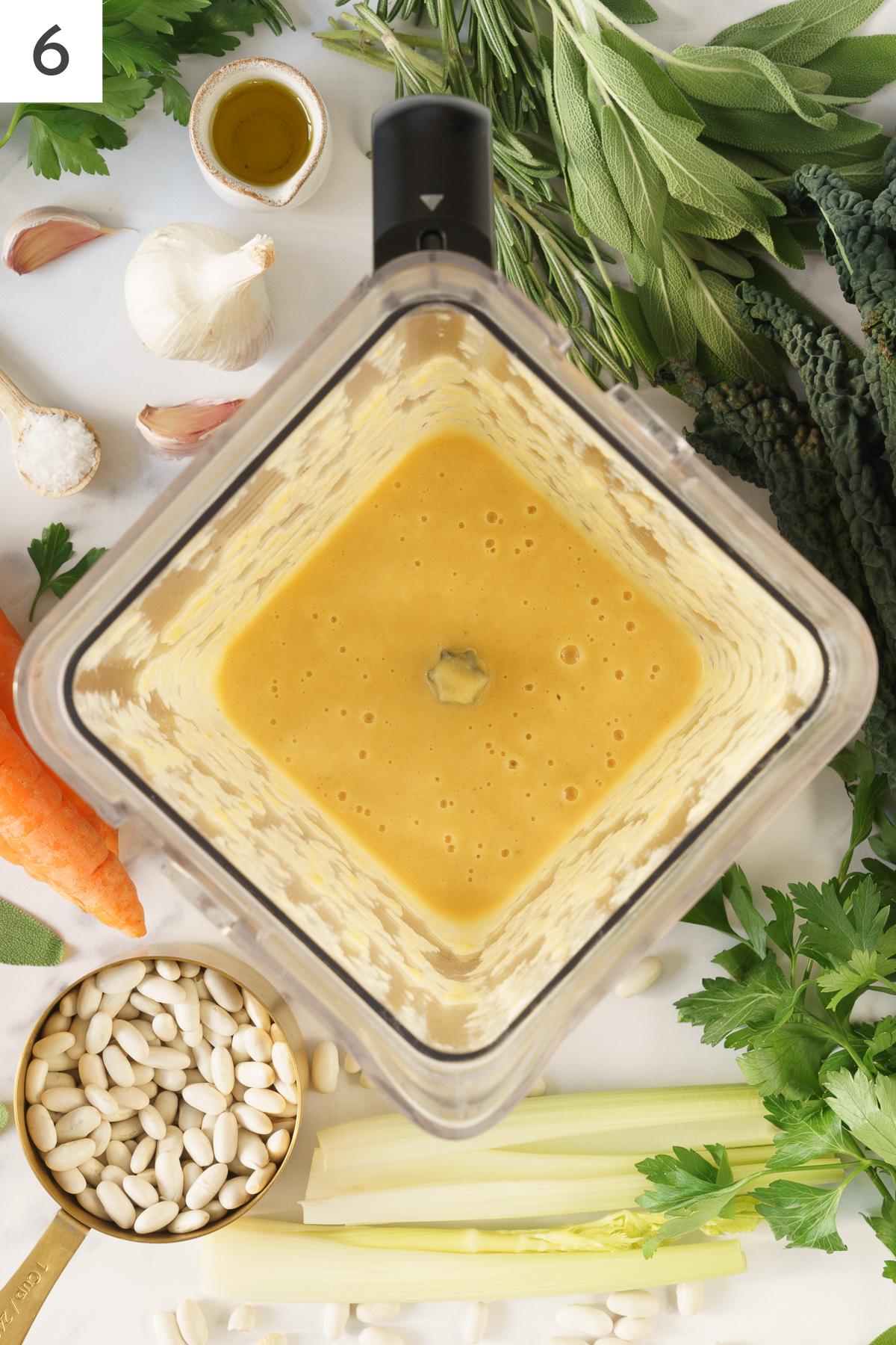 Tuscan White Bean Soup - Gathering Dreams