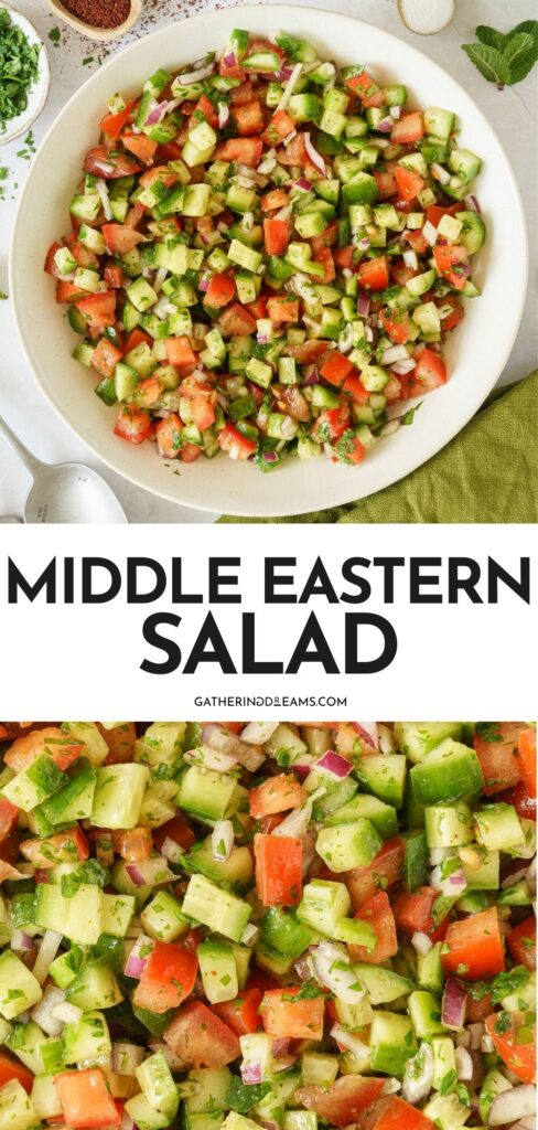 Middle Eastern Salad - Gathering Dreams