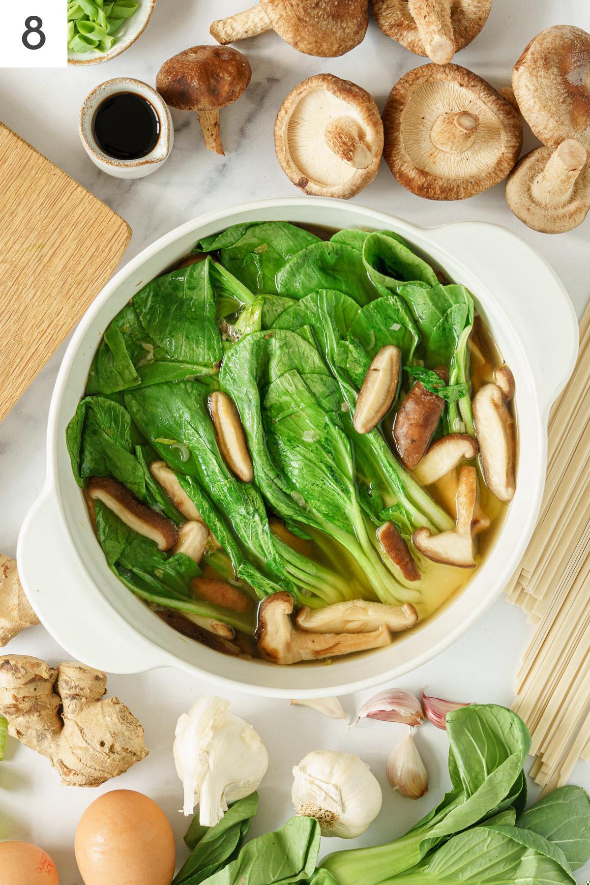 Bok Choy Soup - Gathering Dreams