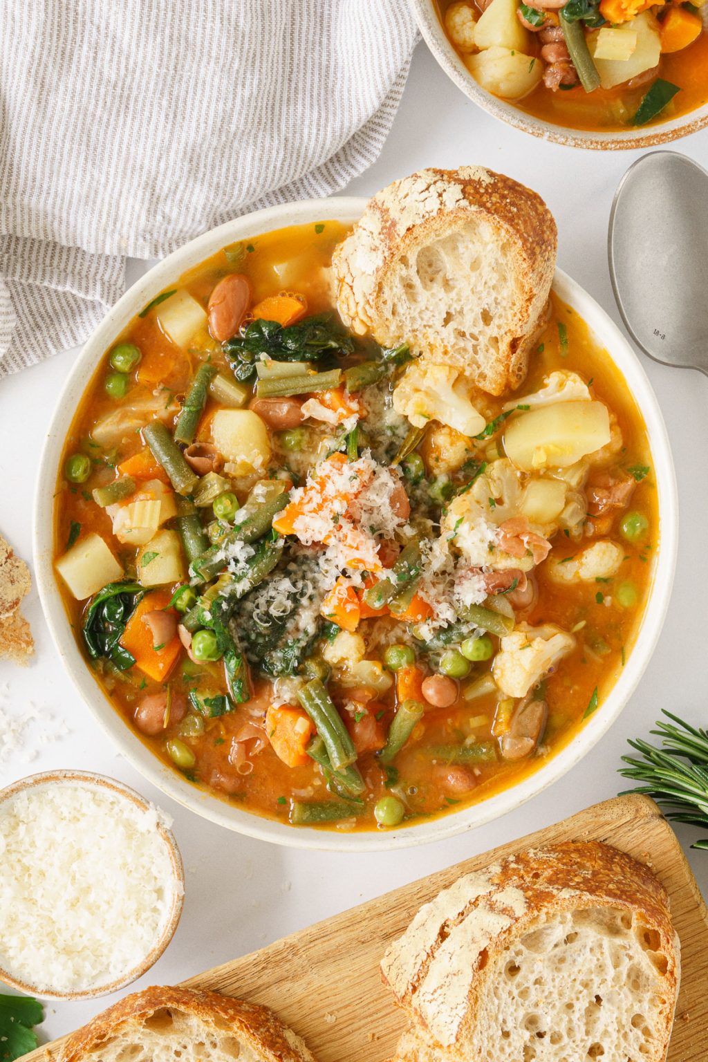 Classic Italian Minestrone Soup - Gathering Dreams
