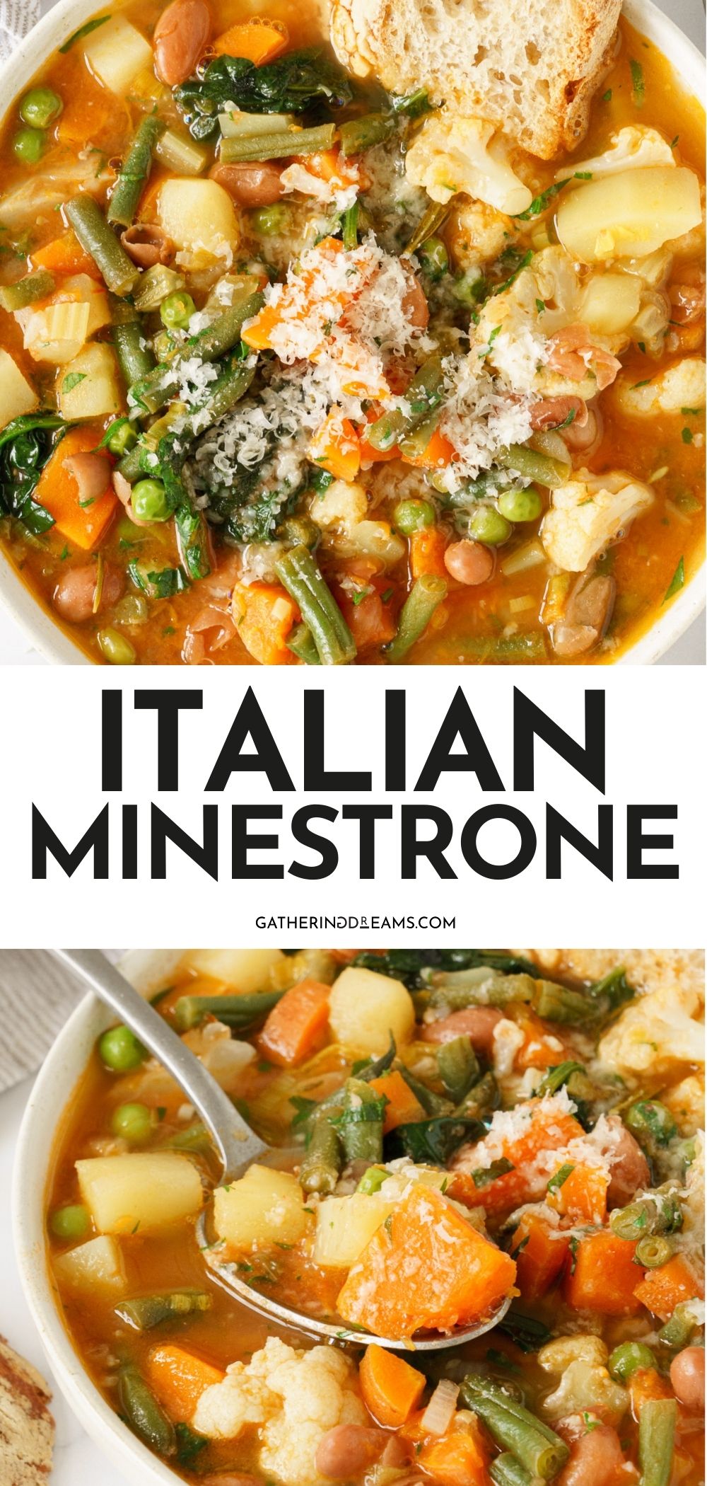 Classic Italian Minestrone Soup - Gathering Dreams