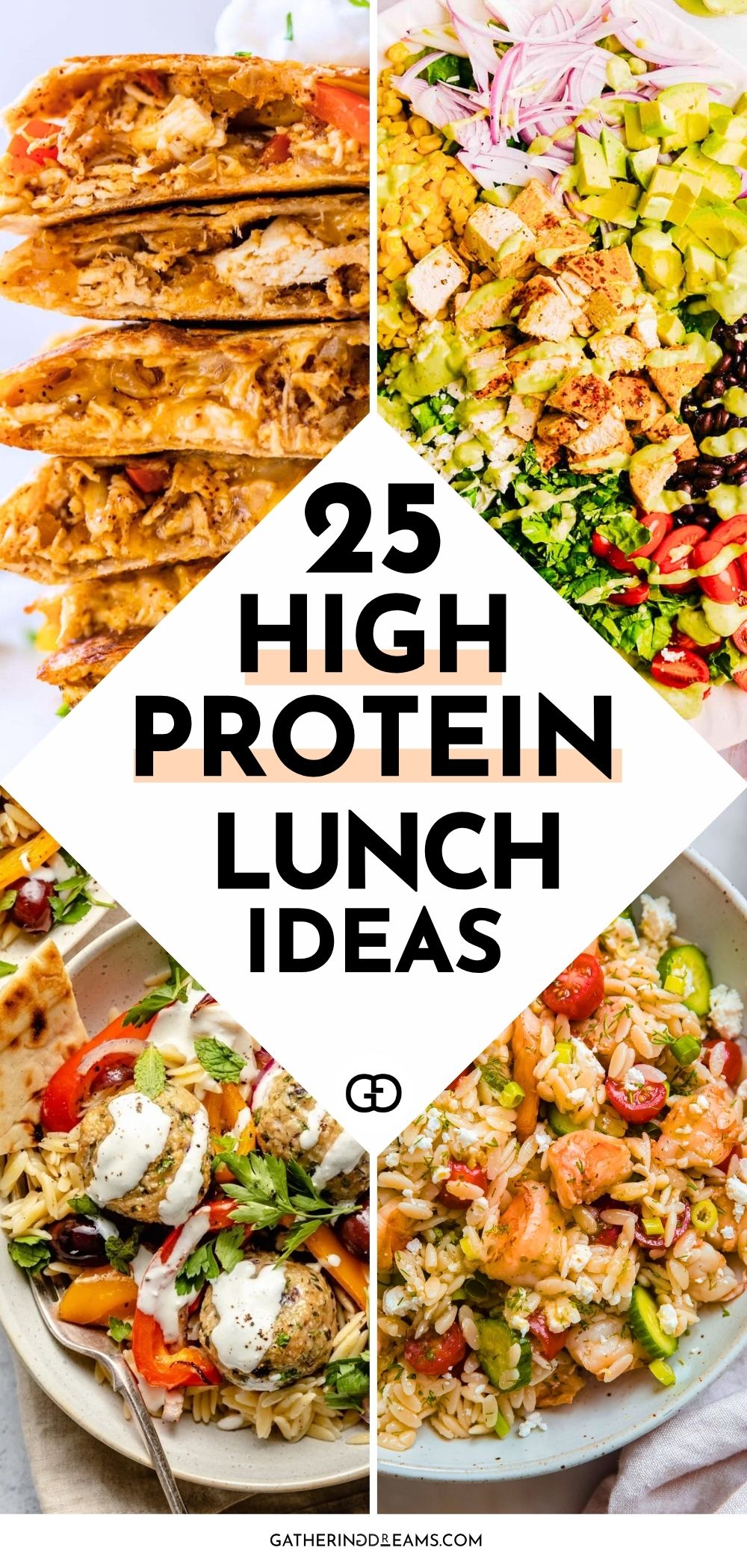 25 High-Protein Lunch Ideas - Gathering Dreams
